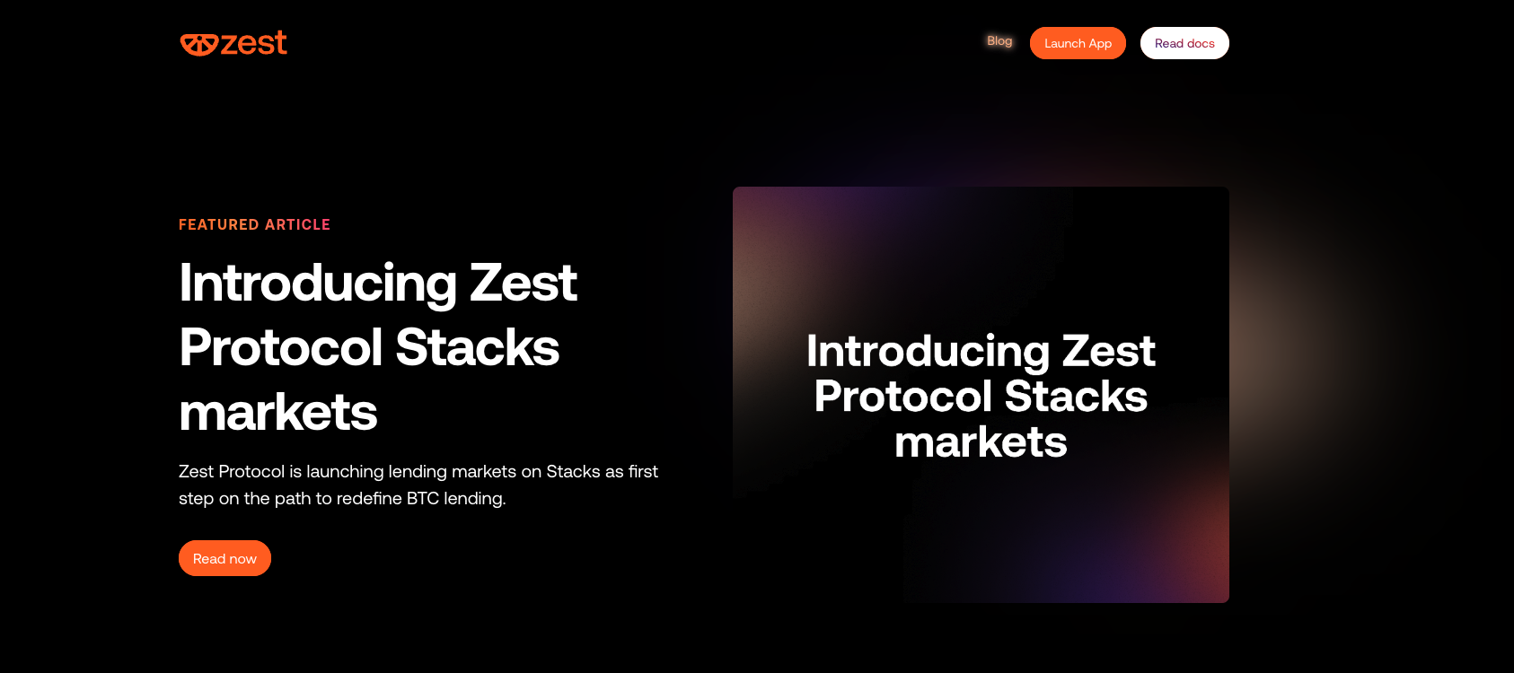 ビットコイン専用のレンディングサービスを提供するZest Protocolとは